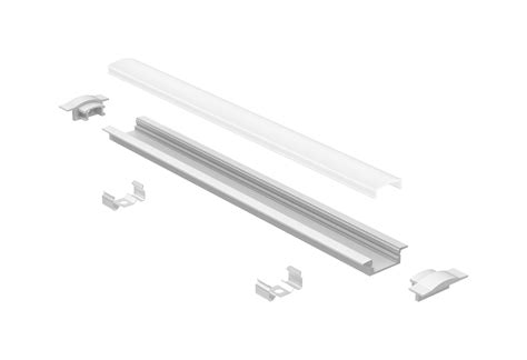 Aluminium Led Profile 25x7mm Recessed Xd2507r