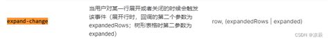 vue3 element plus 中table同时只能展开一行 element plus table expand 做到每次只展开一行 csdn博客