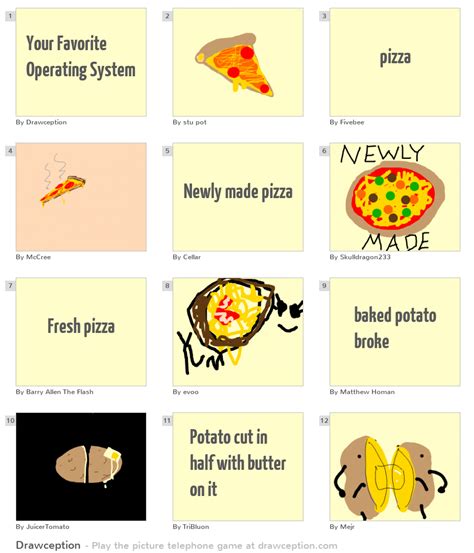 Your Favorite Operating System Drawception