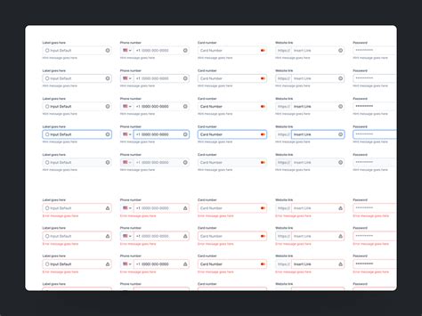 Input Fields Whitespace Ui By Whitespace Ui On Dribbble