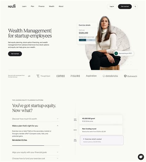 Saaspo Column Landing Page