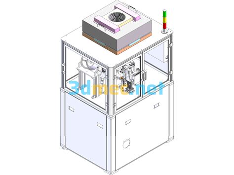 Automatic Testing Equipment 3d Model Solidworks