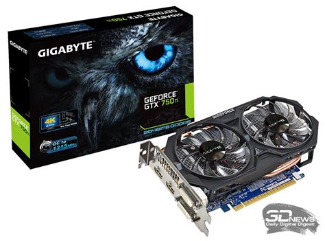 Maxwell на форсаже: обзор видеокарты Gigabyte GeForce GTX 750 Ti ...