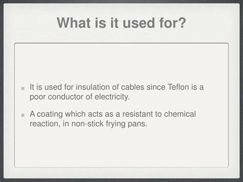 Ppt Teflon Powerpoint Presentation Free Download Id