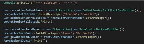 Design Patterns Builder Franco Morales