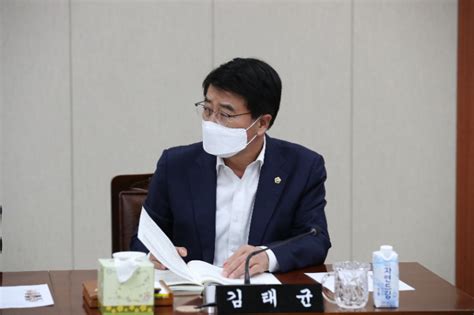 김태균 전남도의회 부의장 탄소중립 전담부서 신설해야 노컷뉴스