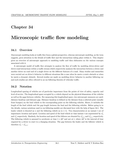 Lec 34 Class Notes From Professor Of Gn Pillai Chapter 34