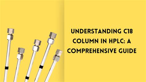 Understanding C18 Column In Hplc A Comprehensive Guide