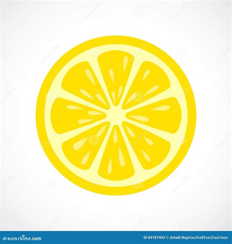 Lemon Slice Vector Illustration 3441962