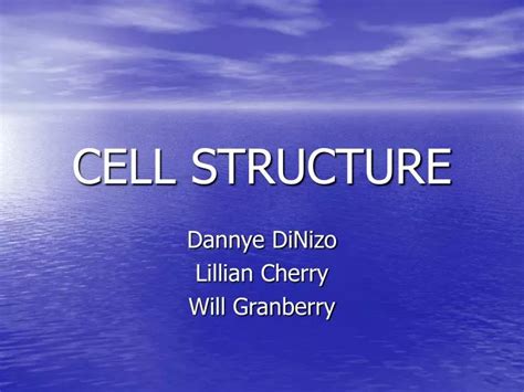 PPT CELL STRUCTURE PowerPoint Presentation Free Download ID