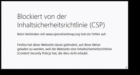 Problem Mit Widget Map Open Street Map