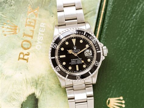 Rolex Vintage Submariner Date Ref 1680 Steel Box Papers Bj 1980