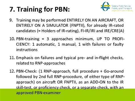Pbn Implementation In The Belgian Airspace Bcaa Presentation