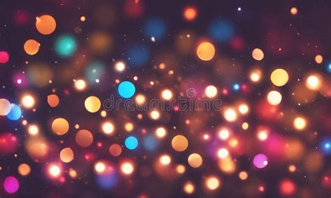 Bokeh Website Background Business Digital Art Design Ai Generated