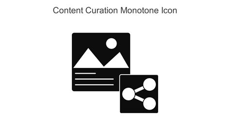 Content Curation Monotone Icon In Powerpoint Pptx Png And Editable Eps Format Ppt Presentation