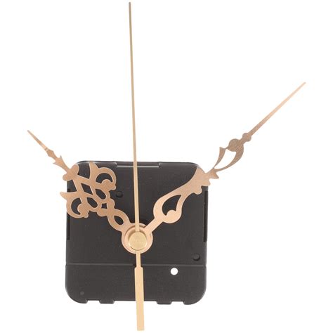 Clock Numbers Kit Works Replacement Reverse Movement Hands Motor Golden