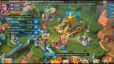 Lords Mobile Solo Trap Account Overview Troops Heros Gears YouTube