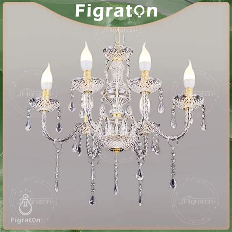 Jual Lampu Kristal Gantung Akrilik Isi 6 8 8 4 Bohlam Lampu Hias
