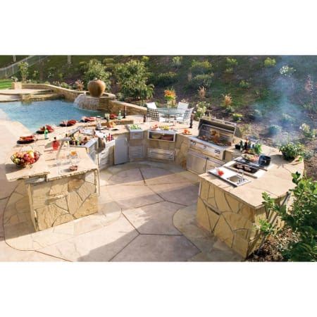 Alfresco AXESB 2 LP 40000 BTU 14 Inch Wide Built In Liquid Propane Side