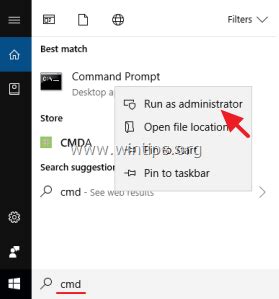 How To Run CMD As Administrator In Windows 10 WinTips Org