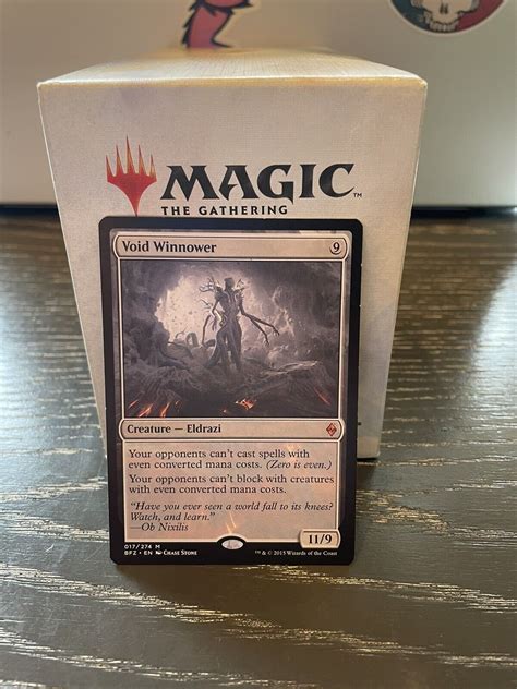 Mtg Void Winnower Nmm Battle For Zendikar Ebay