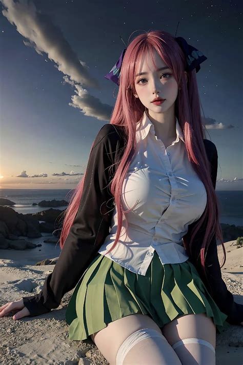 Hd Wallpaper Asian Anime Girls Pink Hair Wallpaper Flare