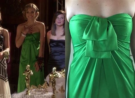 90210 Season 1 Episode 23 Naomis Green Prom Dress Shop Your Tv