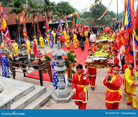 Group Of People In Traditional Costume Palanquin Procession Of H