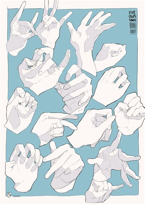 手的动态参考素材合集【728p】