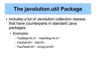Javolution Rtsd PPT