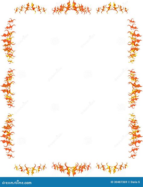 Curly Frame Vector Stock Illustration Illustration Of Fancy 30487369