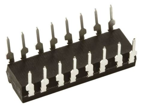 ILQ55 Vishay Vishay ILQ55 DC Input Darlington Output Quad Optocoupler Through Hole 16 Pin