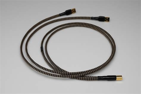 Grand Silver Usb A B Interconnect Cable Lavricables