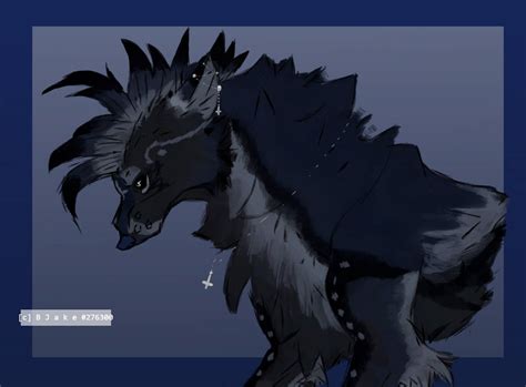 Mohawk Wolf By Bjakearts On Deviantart