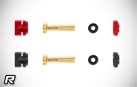 Red Rc Mibo Cube Bullet Plugs