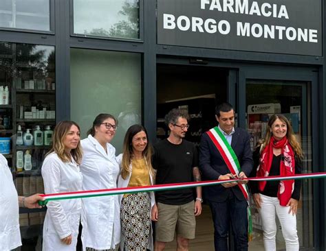 Aperta La Nuova Sede Della Farmacia Di Borgo Montone Ravenna24ore It