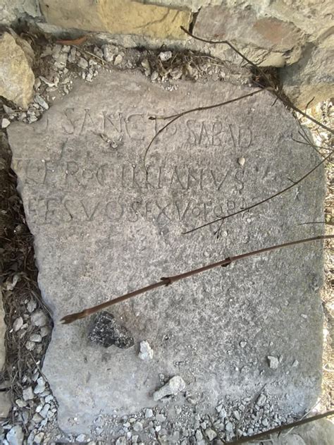 Probably Early Medieval Latin Inscription From Bulgaria Xpost Rlatin