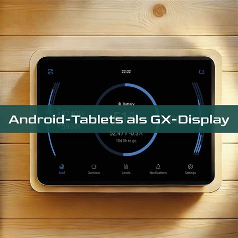 Android Gerät als Victron Energy GX Display nutzen OFFGRIDSHOP