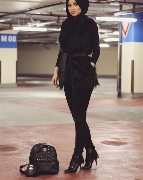 magnifiques looks pour porter son voile avec élégance cet hiver