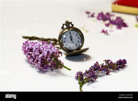 Defocus Old Watch Concept Of Passing Away The Clock Breaks Down Into