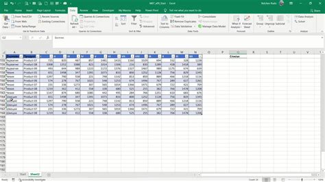 Excel формули и функции Функция Offset Практически пример част 3