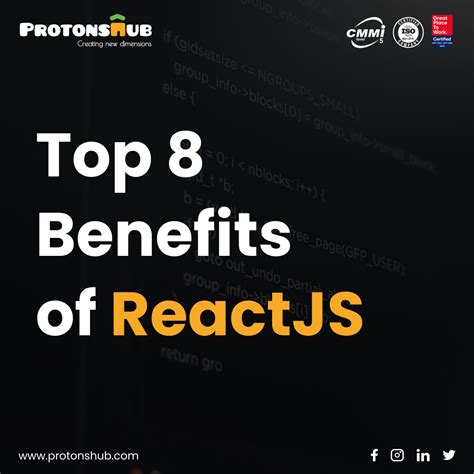 Top 8 Benefits Of Reactjs Application Development Mobile Application Development Development