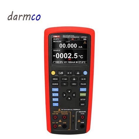 قیمت مولتی کالیبراتور یونیتی UNI T UT715 بررسی مشخصات