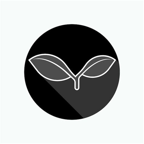 Icône Feuille Symbole écologique De La Nature Vecteur Premium