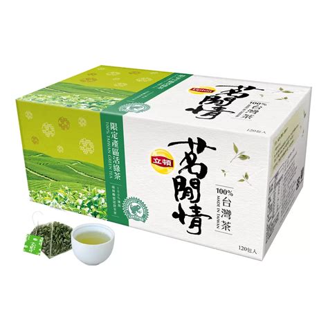 立頓 茗閒情台灣茶 活綠茶三角茶包 25公克 X 120包 398704｜costco好市多必買推薦