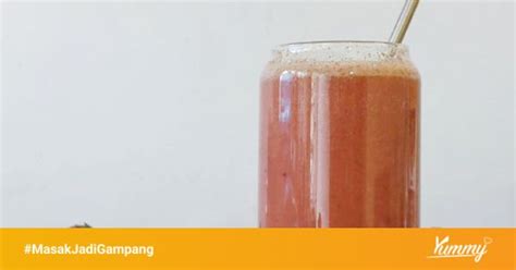 Resep Jus Stroberi Anggur Sederhana Rumahan Di Yummy App
