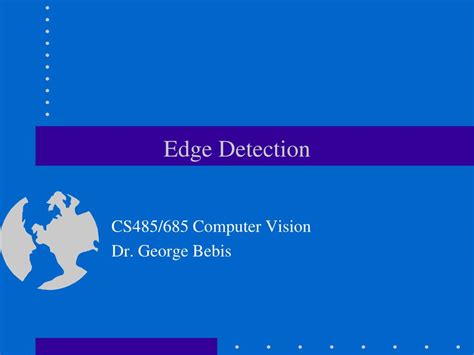 Ppt Edge Detection Powerpoint Presentation Free Download Id6244185