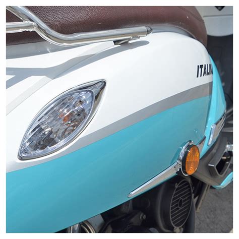 Motoneta Italika Vitalia 150 Blanco Con Azul