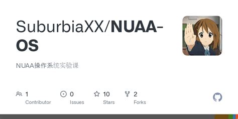 GitHub SuburbiaXX NUAA OS NUAA操作系统实验课