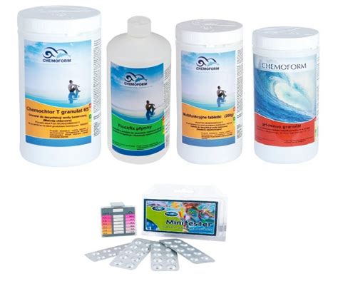 Starter Set 3 Zestaw Startowy Chemii Basenowej AMBaseny